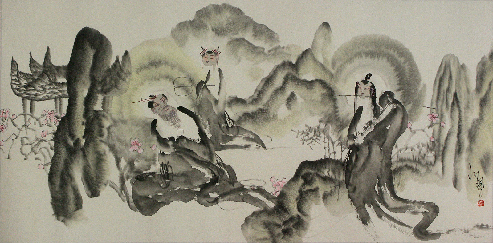 Abstract Chinese Painting - Chinese Artwork