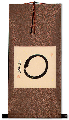 Japanese Enso Symbol Wall Scroll - Art of Japan
