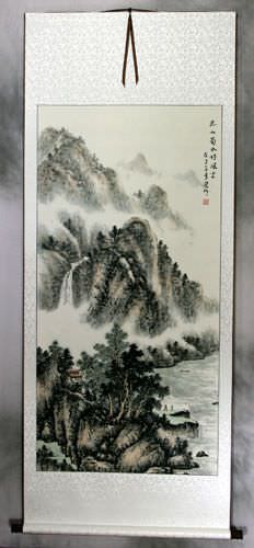 Great View - Landscape Wall Scroll - Asian Art